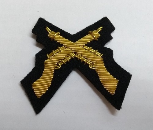 Mess Kit Badge Skill at Arms British Naval Hand Embroidered Arm Patch ...