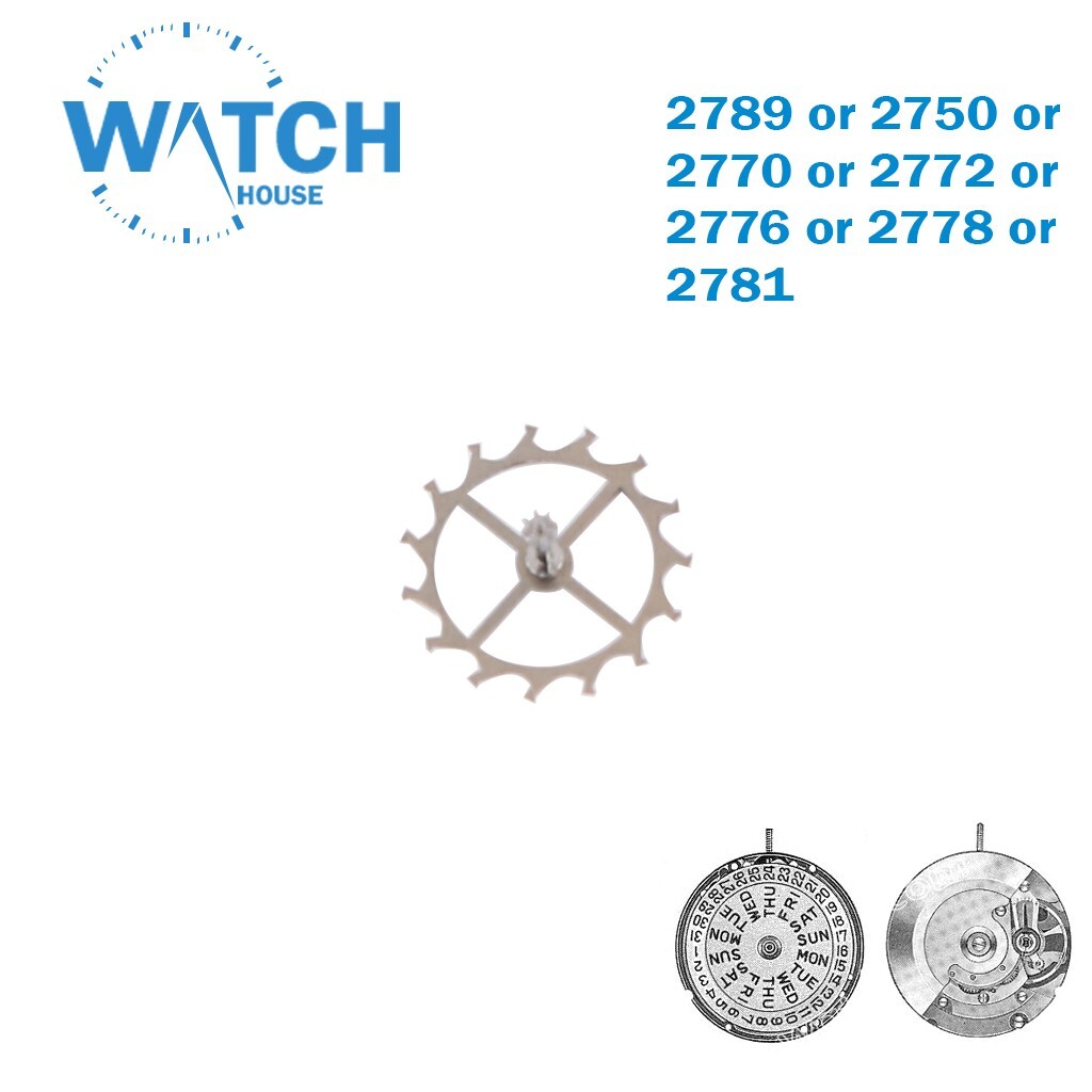 Escape Wheel Part Number 705 for ETA 2789, 2750, 2770, 2772, 2776, 2778 ...