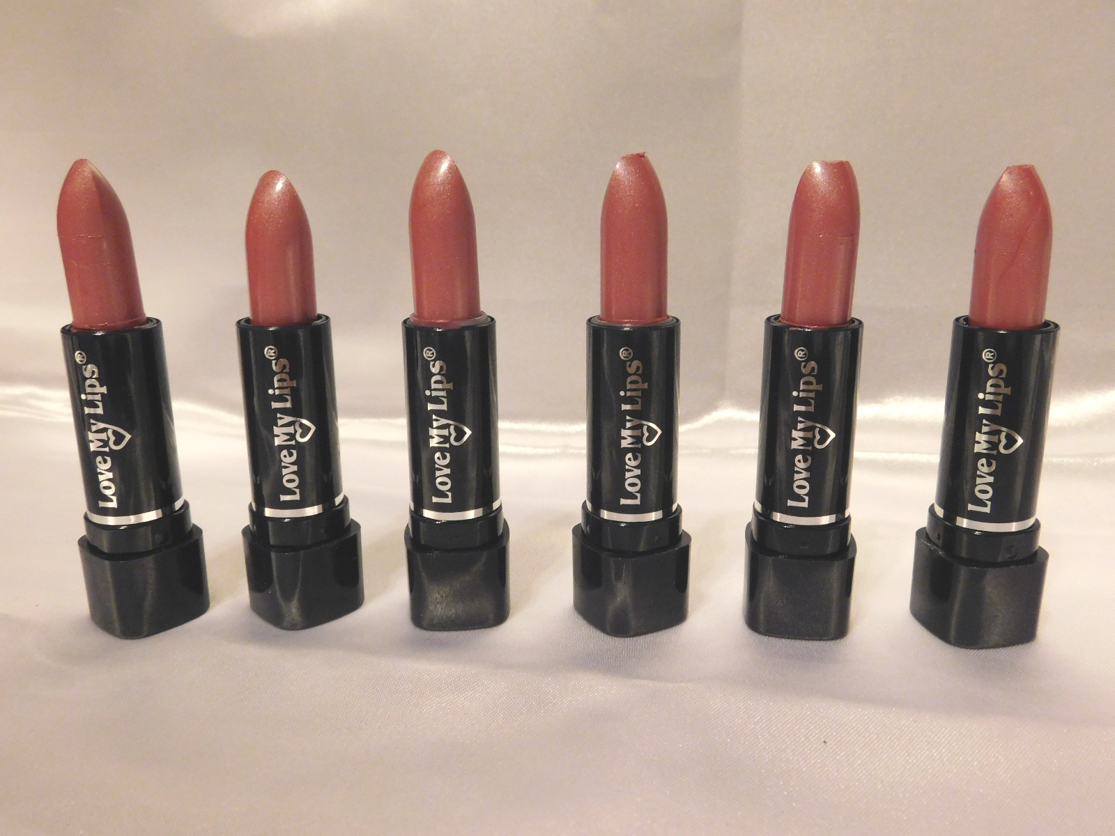 Lot of 6 Bari Cosmetics Love My Lips Lipstick Cream Shear Delight #436 ...