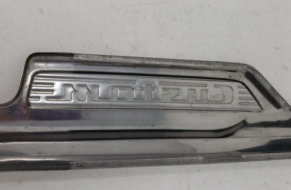 1951 Ford Custom LH Front Fender Emblem Molding Trim Piece | eBay