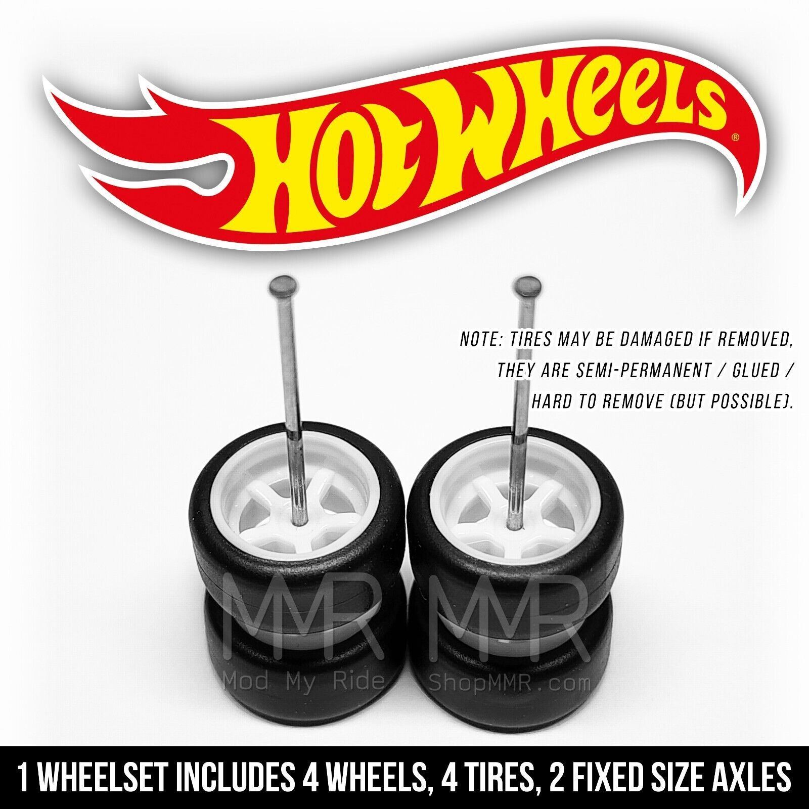 1/64 Scale 5 SPOKE ADVAN GT v4 Real Riderz Wheels Rims Tires Set for ...