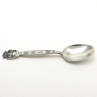 David Andersen Oslo Norway 830s Silver Coat Of Arms Souvenir Spoon | eBay