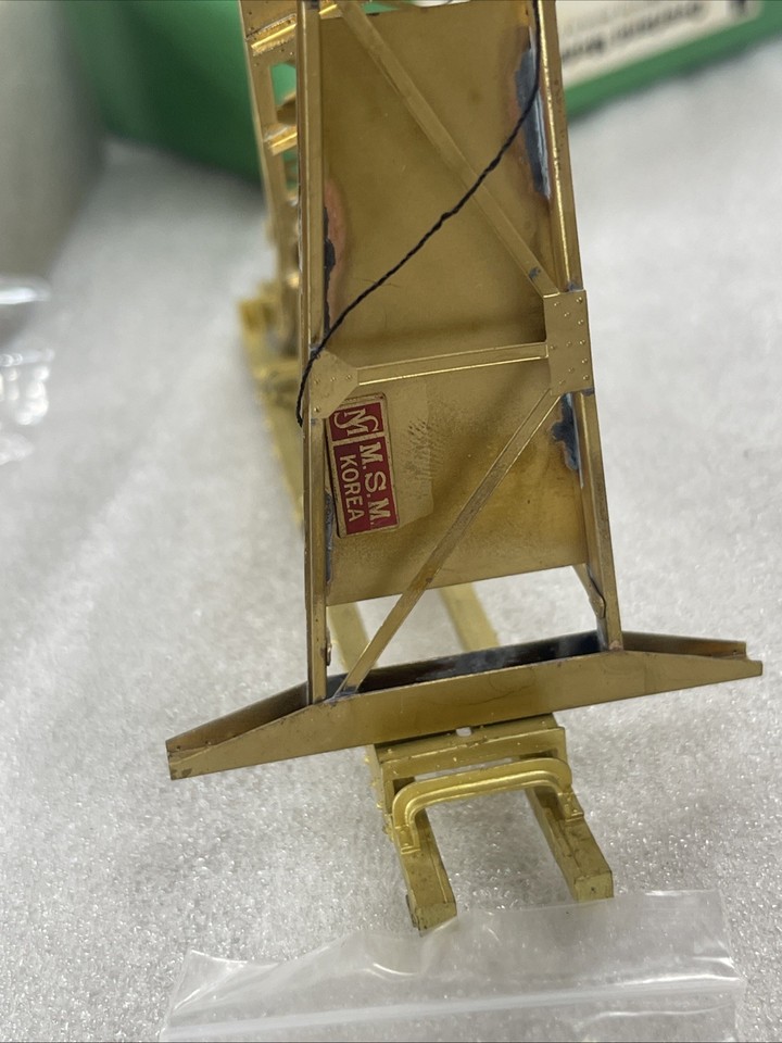 Brass OMI Overland Models Inc O-Scale Pile Driver Assembly W Box | eBay