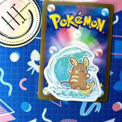 Pokemon Waterproof Vinyl Raichu Sticker | Cute Kawaii Pastel Sketch ...