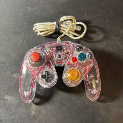 Gamecube Chameleon Pelican Controller Clear | eBay