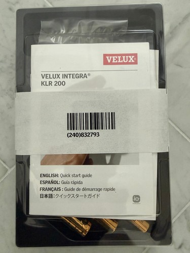 Velux Integra KLR 200 Touch Screen Remote and Wall Mount. New, Unopened ...