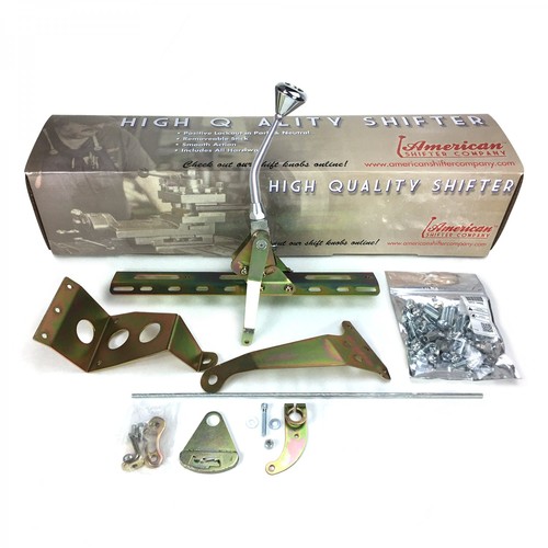 Ford C6 Single Action mission Shifter Kit 8in Arm w/ Delux Knob streets ...