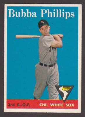 1958 TOPPS BASEBALL # 212 BUBBA PHILLIPS INV J1936 | eBay