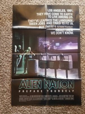 ALIEN NATION Original Movie Poster 1988 James Caan/ Mandy Patinkin ...