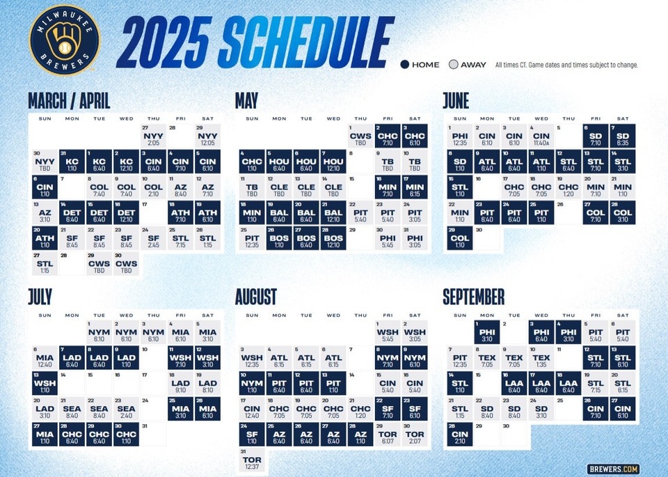 2025 Major League Baseball Teams Schedule Magnets 5" X 3.5"(Choose From ...