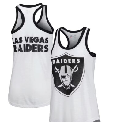 NFL 2XL Women's Las Vegas Raiders Color Block Tank Top NWT P220 | eBay