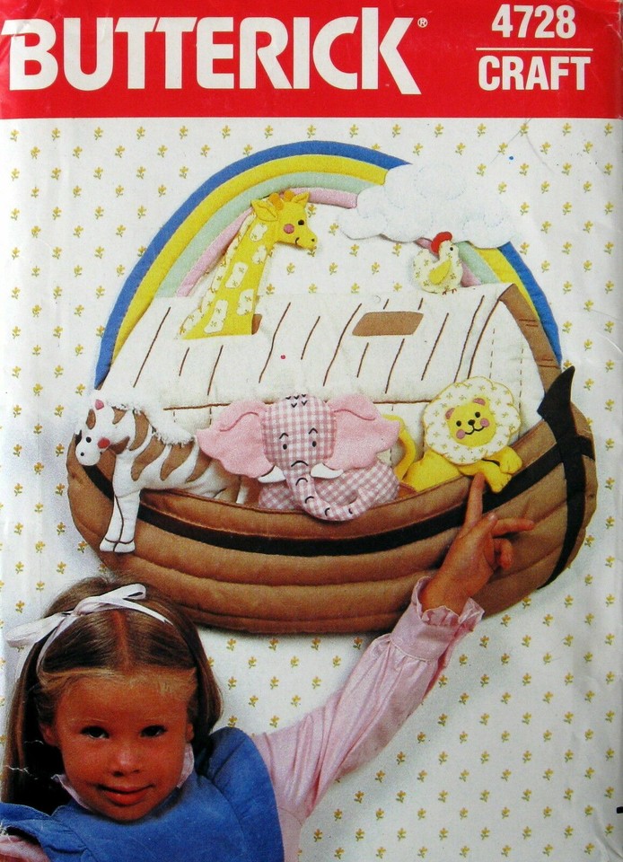 Butterick Craft Sewing Patterns Stuffed Animal Plush Dolls Bears Home ...