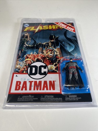 McFarlane Toys Page Punchers 3" BATMAN (Red Belt) w/ Flashpoint Comic ...