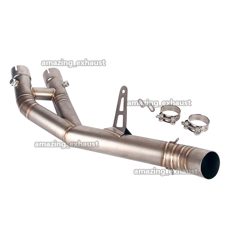 For Yamaha MT10 YZF R1 R1M 2015-2022 Exhaust System Carbon Muffler Mid ...