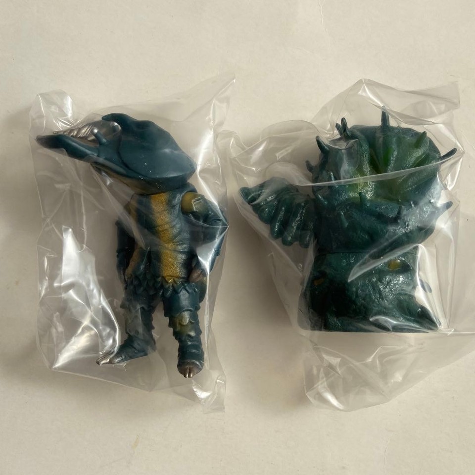 Out Of Print Ultraman Soft Vinyl Road Part 2 Green Mons Antler Set | eBay