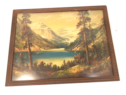 1920s Fantasy Nature Scene Signed Wm. Thompson, 17x13" | eBay