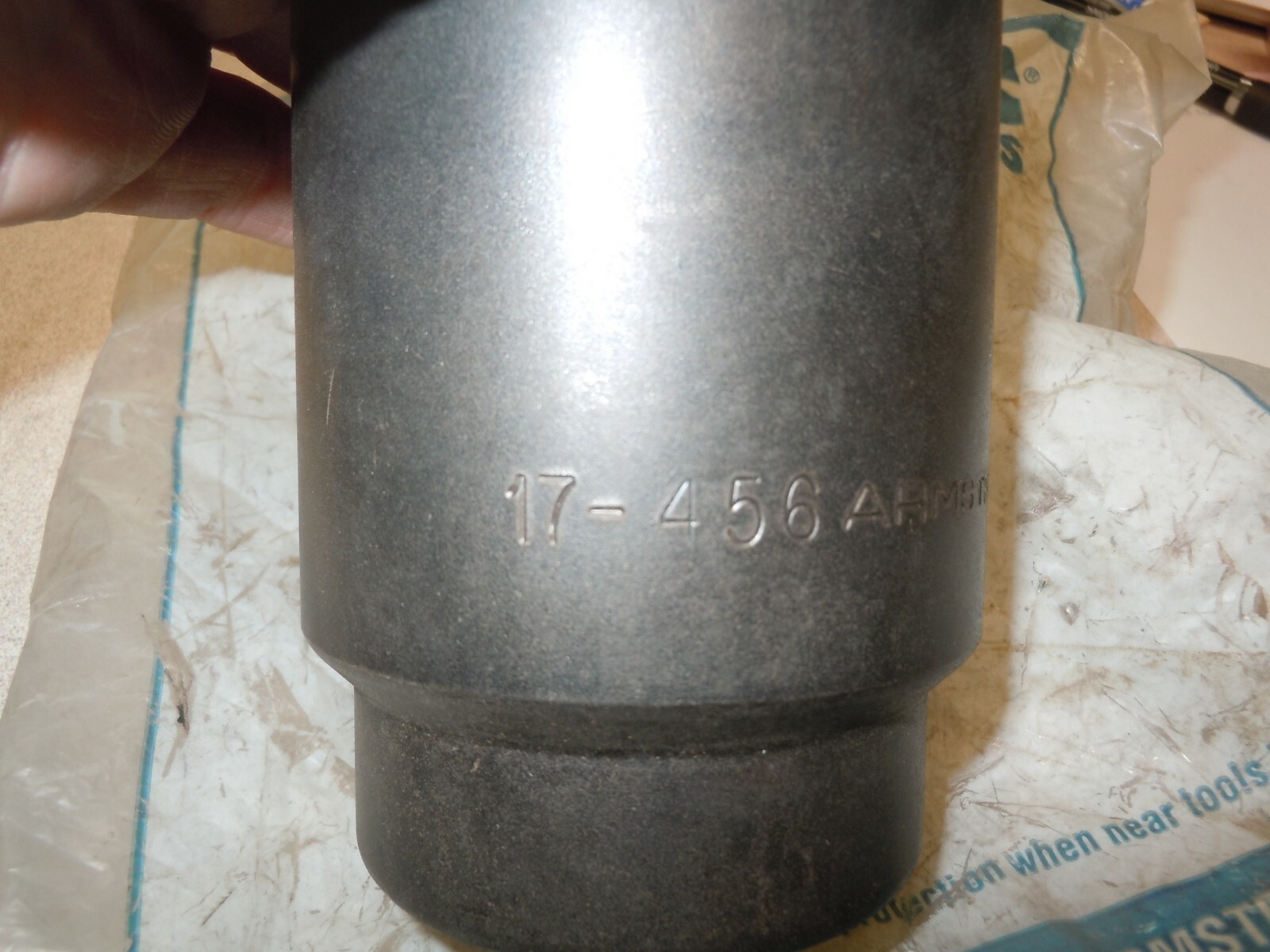 ARMSTRONG 6 pt. #5 Spline Drive IMPACT SOCKET 1-3/4" 17-456 Matco for ...