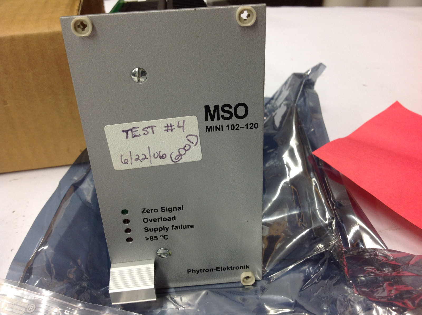 Phytron MSO 102/120 Mini Stepper Motor Power Stage Module Tested Good ...