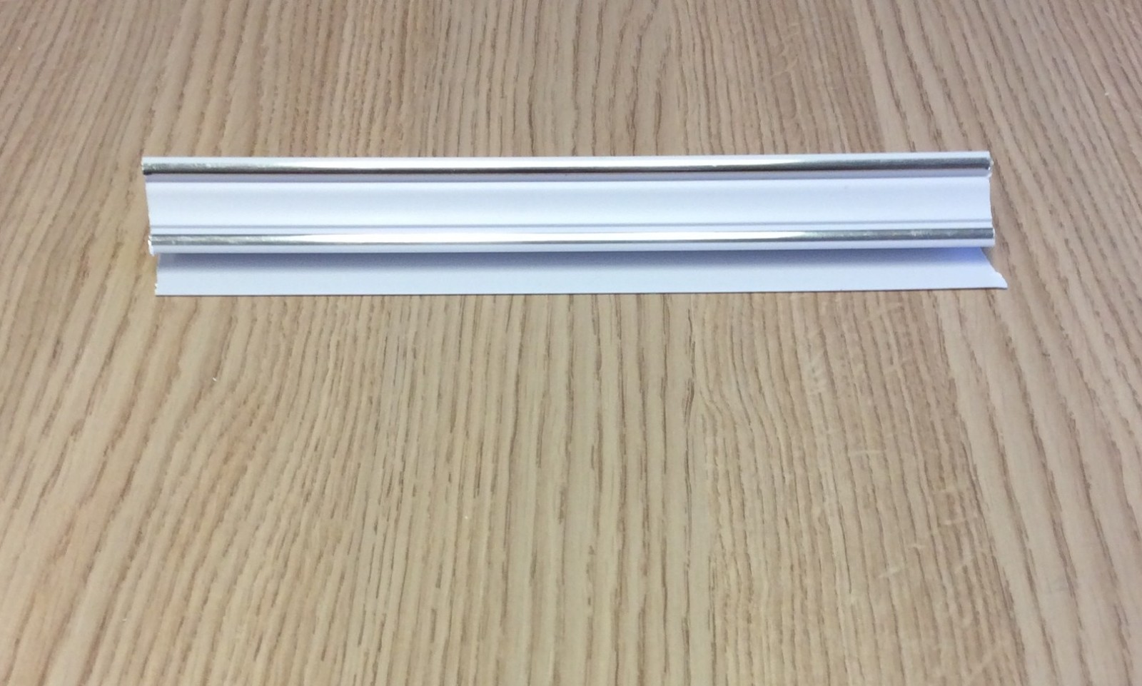 Silver & White 5mm Coving Trim For Bathroom Ceiling Cladding Shower ...