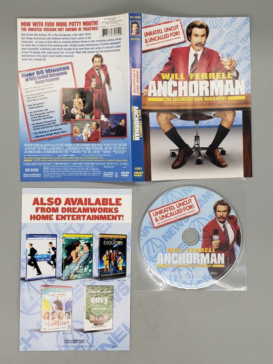 Anchorman Dvd Cover