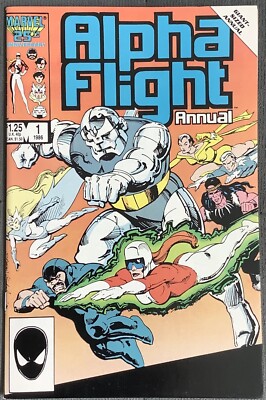 Alpha Flight Annual #1 (1986, Marvel) VF | eBay