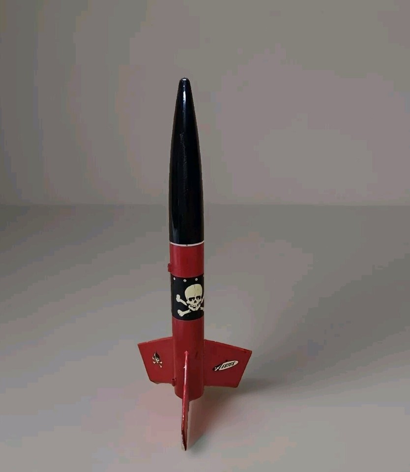 Estes Rocket #0651 Der Red Max Skill Level Rocket Only Vintage VGC | eBay