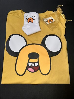 Jake The Dog shirt socks and keychain | eBay