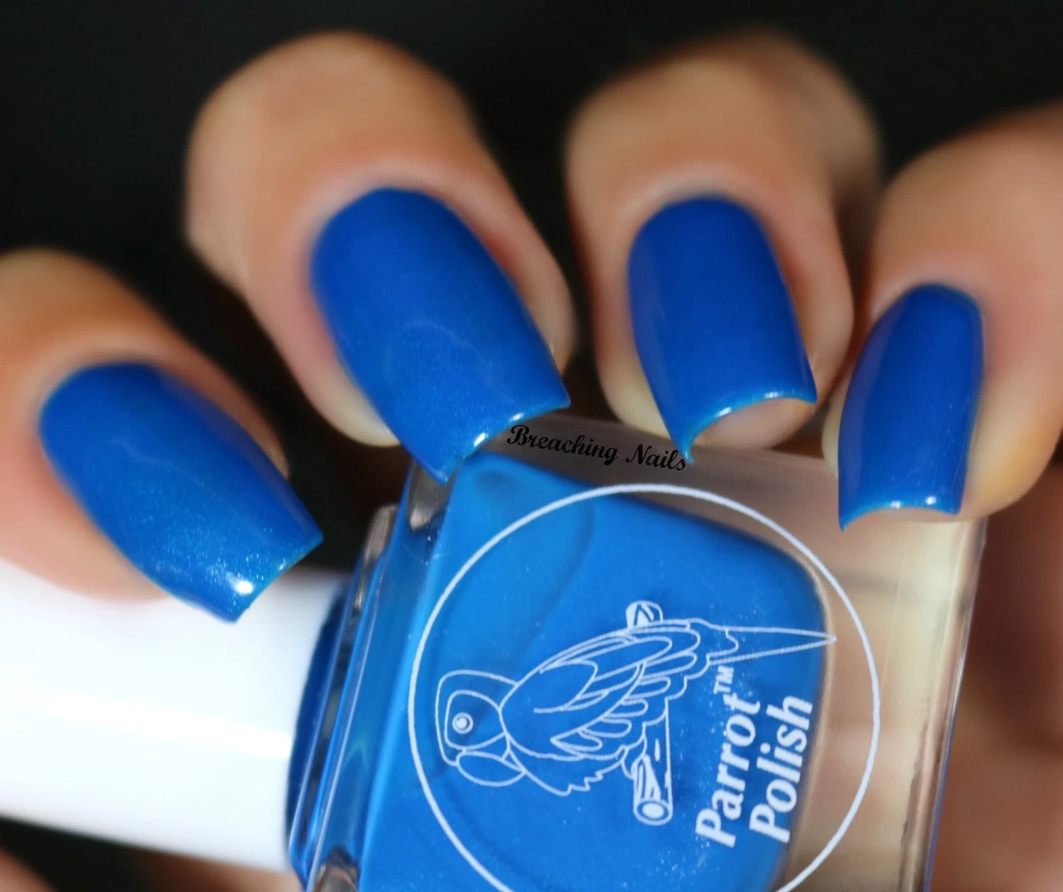 Neon Blue Nail Polish