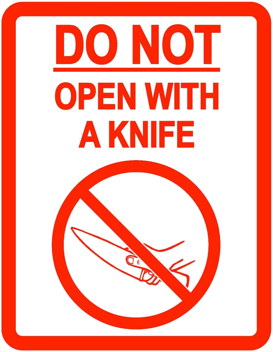 Do Not Use Knife