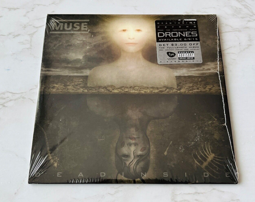 Muse Dead Inside / Psycho CD Single SEALED! 2015 Warner w/Hype Sticker ...