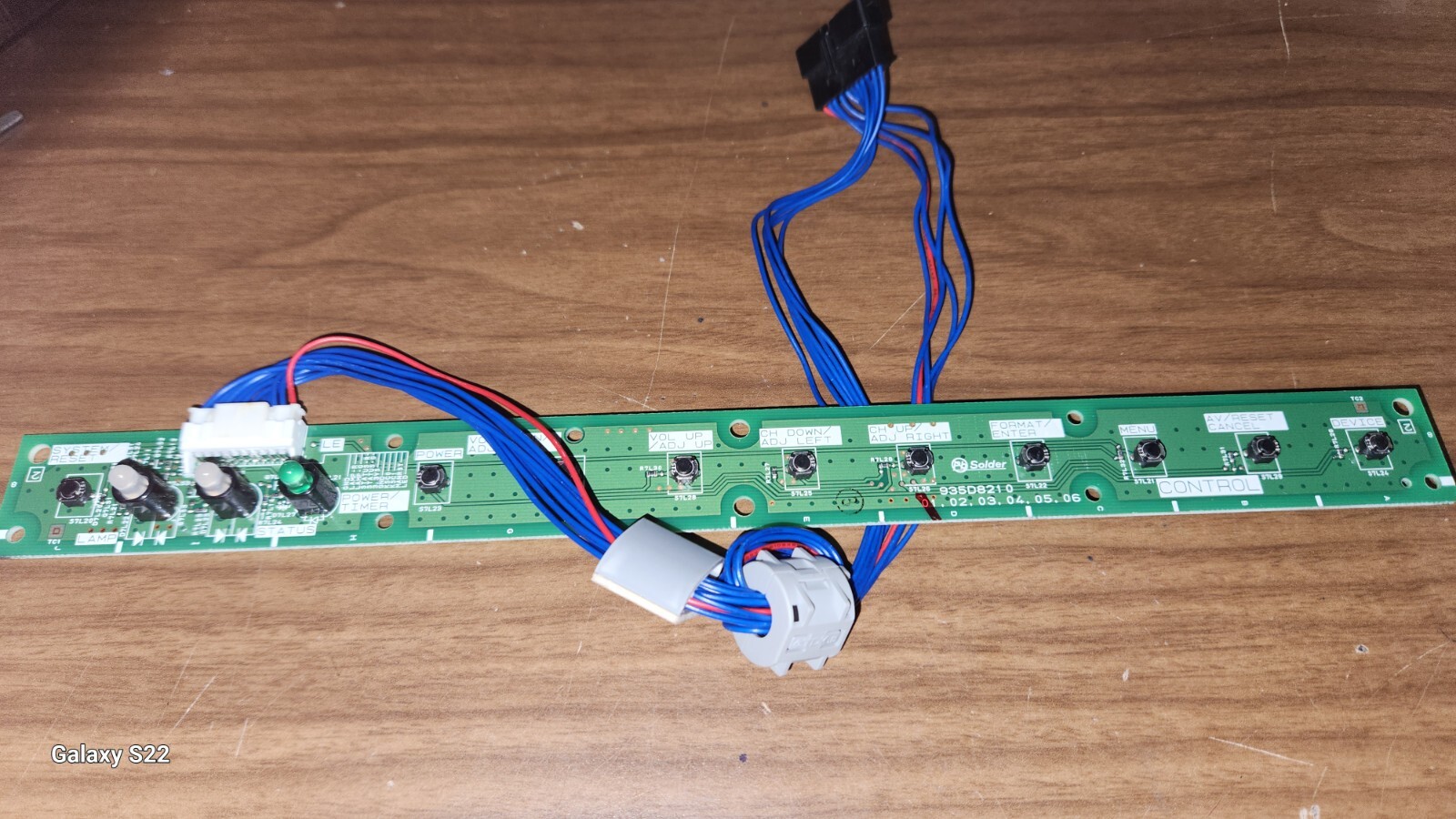 MITSUBISHI FUNCTION CONTROL BOARD 935D821001 USED IN MODEL WD-62527 | eBay