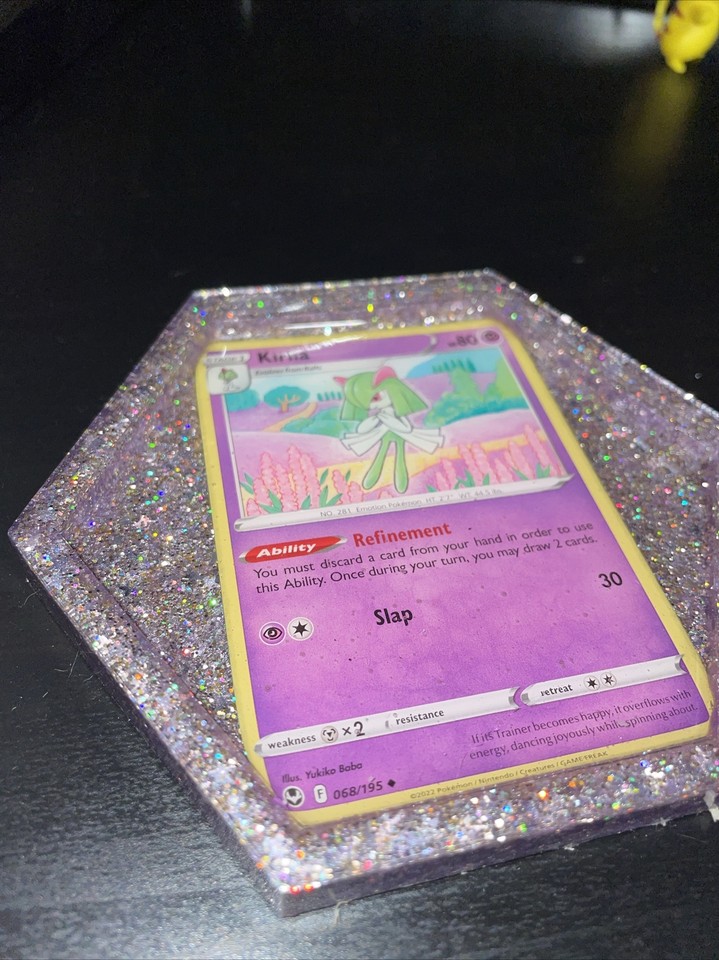 Pokemon Card Resin Coaster Featuring Kirlia | eBay