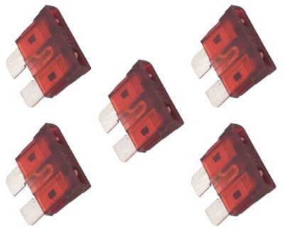 5 pcs Auto Fuse, 10A, Automotive, Blade, ATO | eBay
