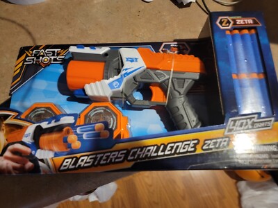 NIP Fast Shots Blasters Challenge Nerf Gun W/40 Darts | eBay