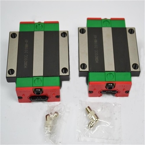 2Pcs Hiwin Linear Carriage Flange Blocks HGW20CC ( Match With HGR20 ...