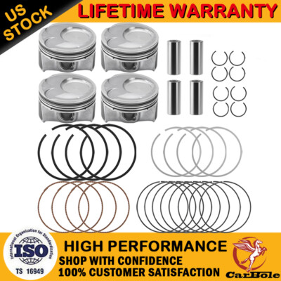 Piston Ring & Piston Set 23041-2E200 23040-2E200 For 2014-2019 HYUNDAI ...