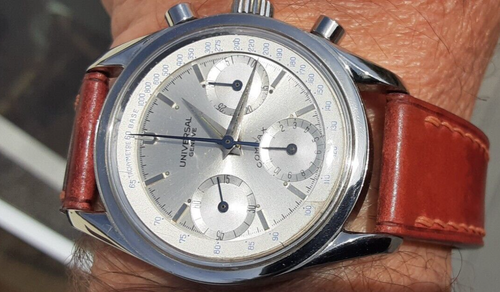 Universal Geneve Compax 22705-01. Serviced | eBay