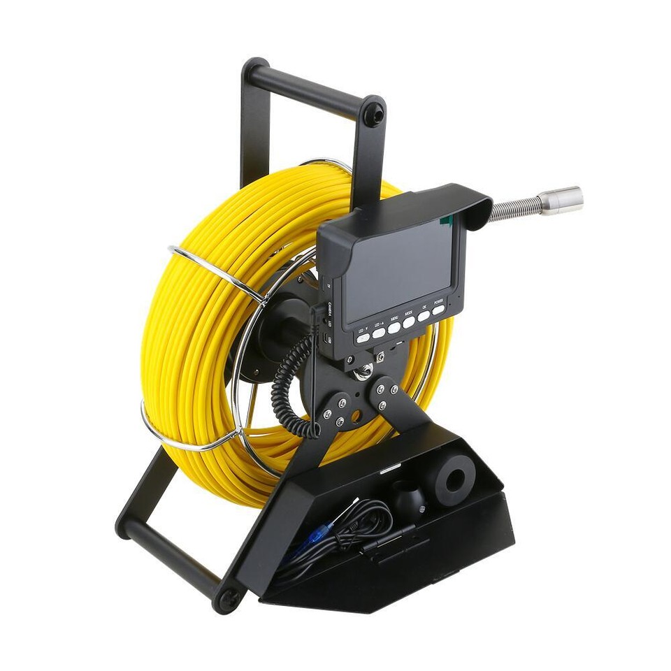 Pipe Inspection Camera 30M Sewer Drain Camera Video Endoscope 4.3inch ...
