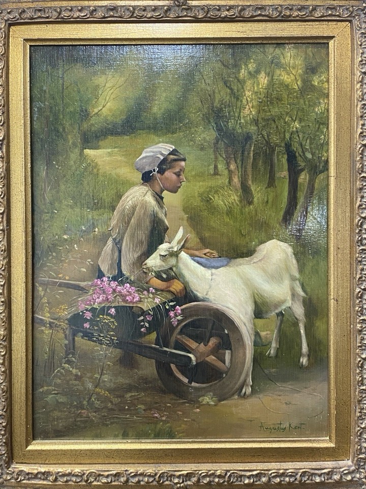 Augustus Kent (English 20th C) After Elizabeth Adela Forbes Oil ...