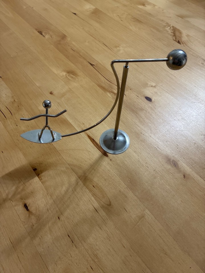 Kinetic Art Balance Toy - Physics Dynamic Motion Balancing Surfer | eBay