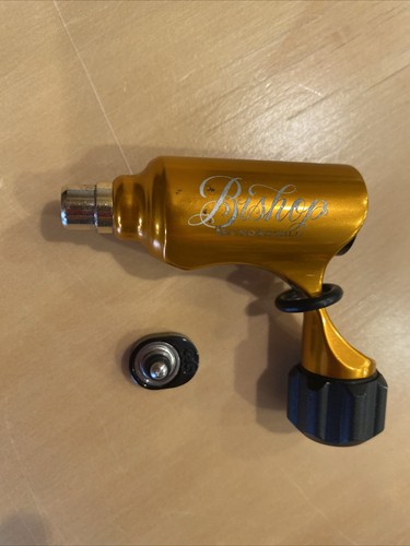 8235) Bishop Rotary Microangelo V2 Orange Tattoo Machine Maxon Swiss ...