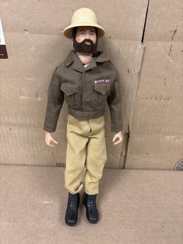 VINTAGE 1970's HASBRO GI JOE FUZZY HEAD Beard ACTION FIGURE | eBay