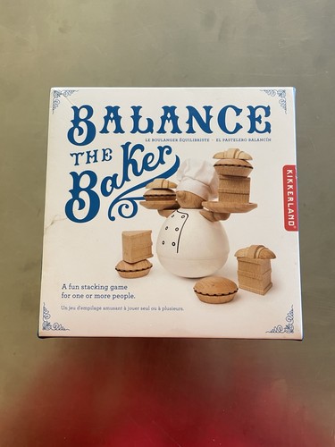 Balance the Baker Montessori Kids Stacking Game CIB Clean VG Wood ...
