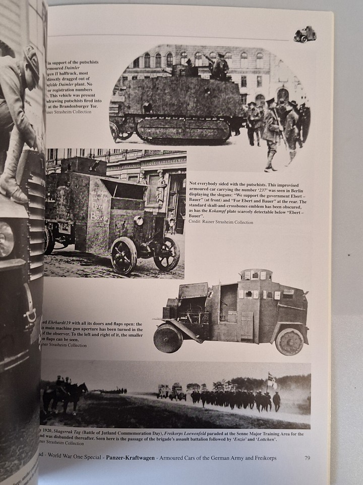 Tankograd 1007 Panzer-Kraftwagen Armoured Cars of the German Army and ...
