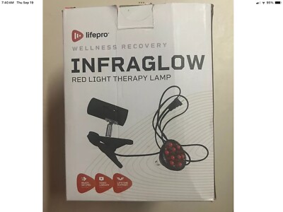 InfraGlow NIR & Red Light Therapy Lamp Infrared Red Light Therapy Bulb ...