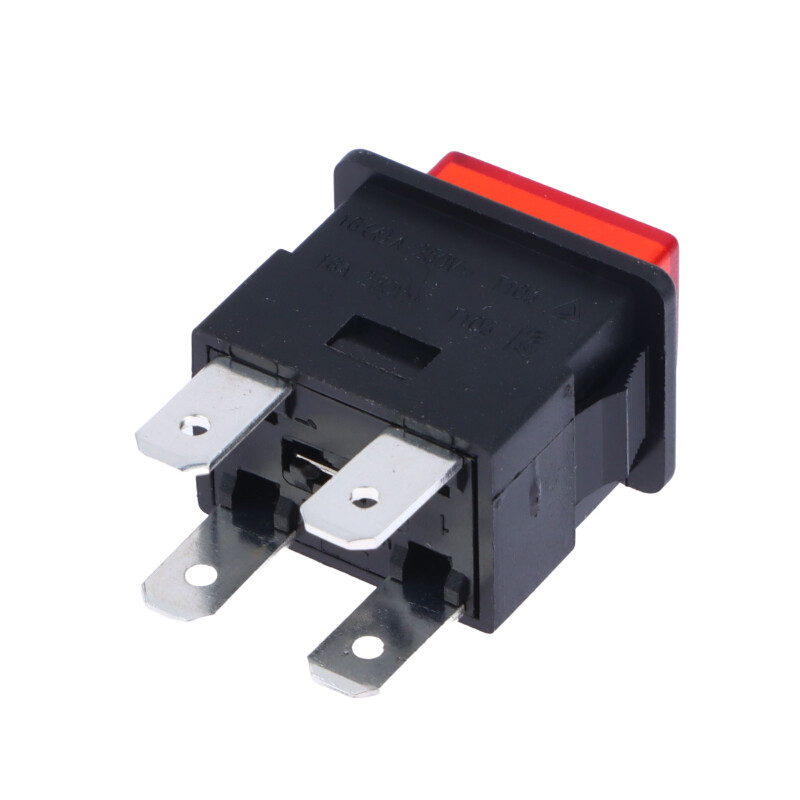16A 4 Pins Electrical Rocker Switch With LED Light Touch Switch 250V PS ...