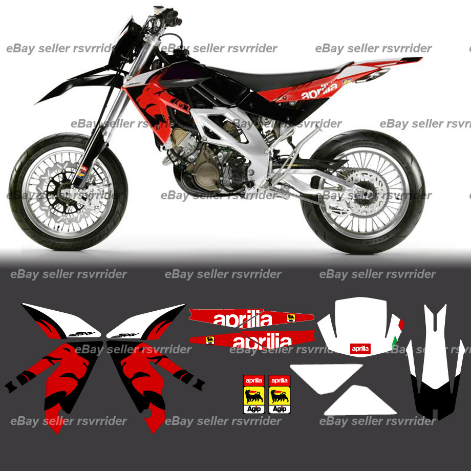 replica stock decal kit designed to fit a aprilia sxv rxv 2007 2008 ...