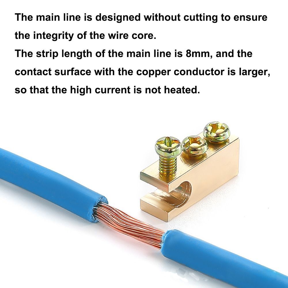 T-type Quick Terminal Block No Disconnection Fast Connector Electrical ...