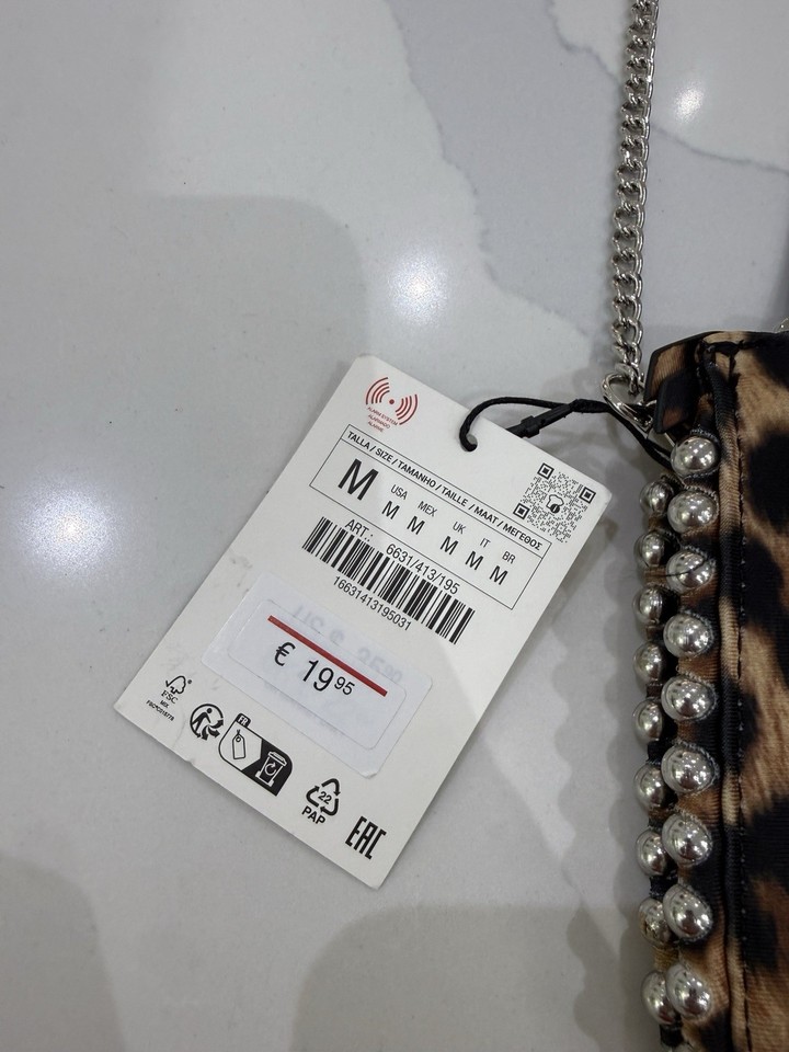 ZARA LEOPARD BAG BRAND NEW | eBay UK