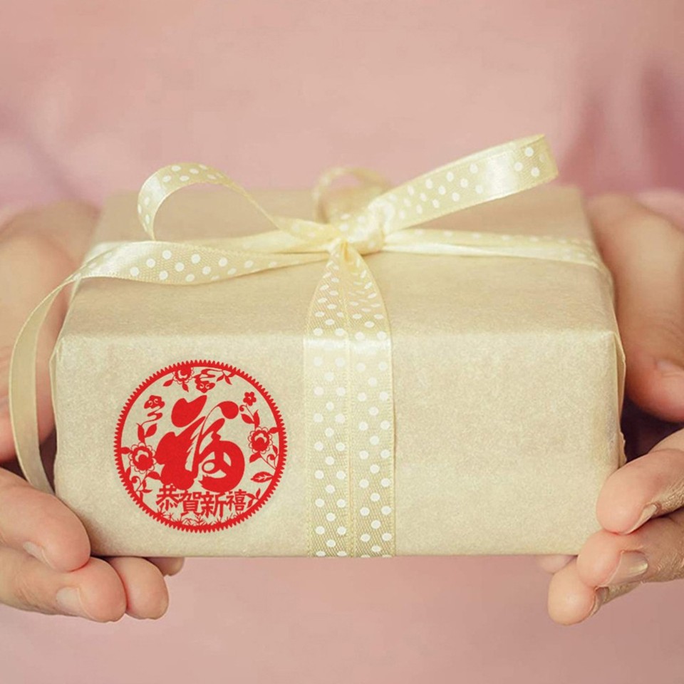 1 Roll of Spring Festival Adhesive Tapes Self-adhesive Stickers for New ...